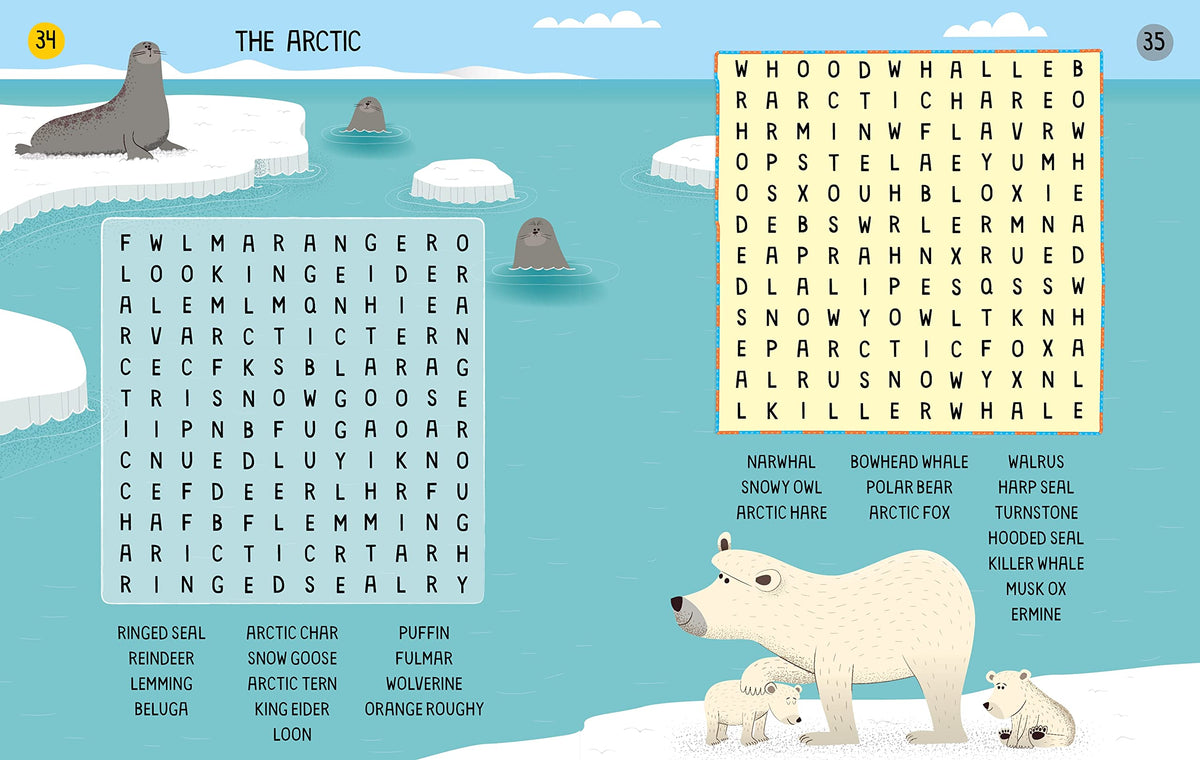100 Children's Wordsearches : Animals - Paperback