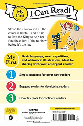 My First I Can Read : Pete the Kitty and the Unicorn's Missing ...