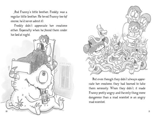 Franny K Stein Mad Scientist #1 : Lunch Walks Among Us - Paperback