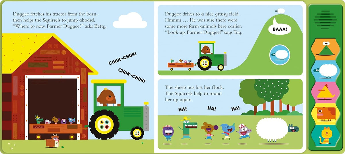 Hey Duggee : Duggee’s Noisy Farm Sound Book - Board book