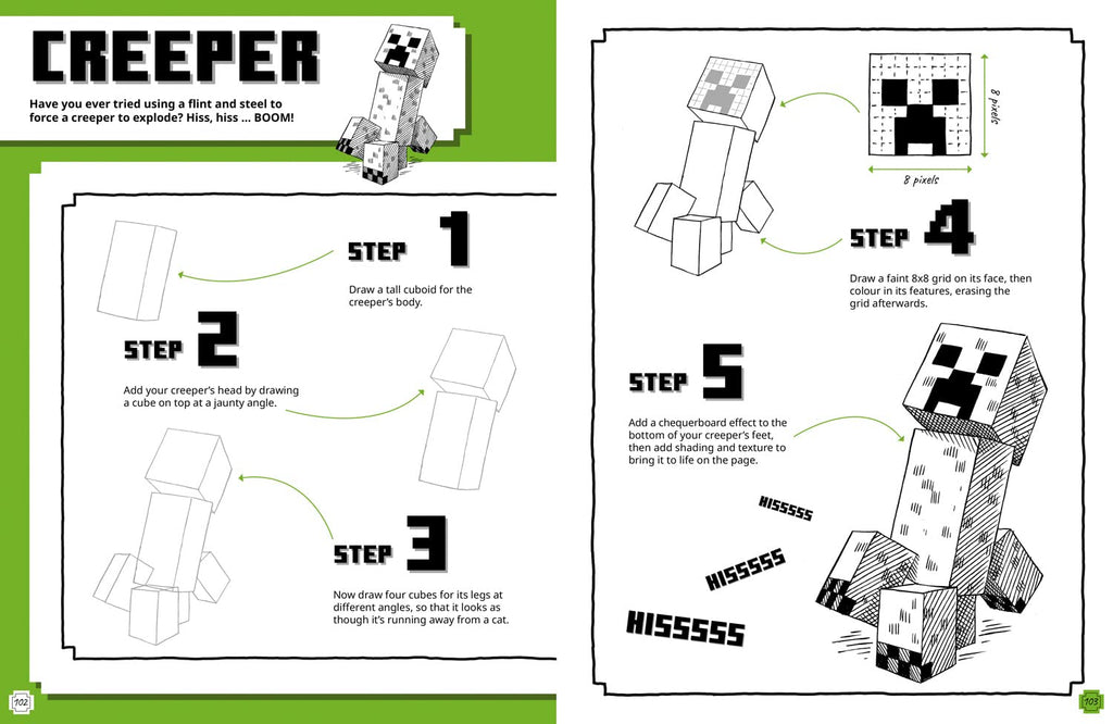Minecraft How To Draw - Paperback