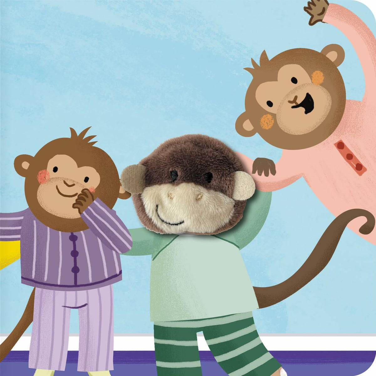 Finger Puppet Book - Cheeky Monkey Puppet As He Gets Into Mischief - H