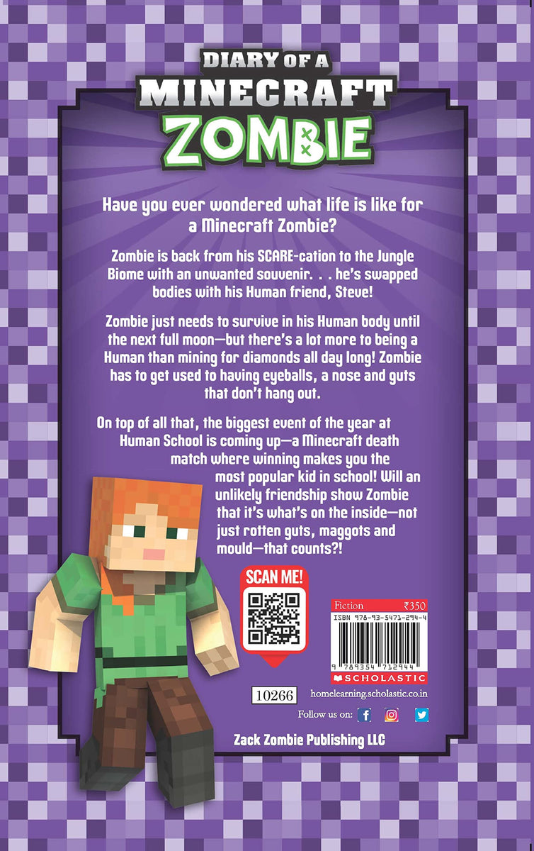 Diary Of A Minecraft Zombie #04: Zombie Swap(Pb Edition) - Paperback