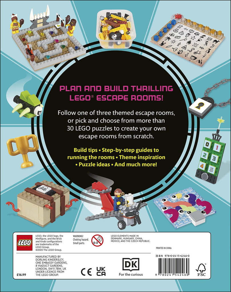 Build Your Own Lego Escape Room - Hardback