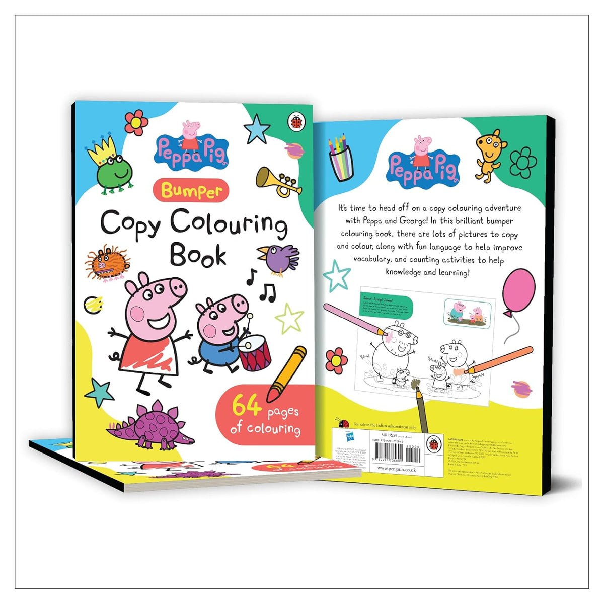 Peppa Pig: Bumper Copy Colouring Book