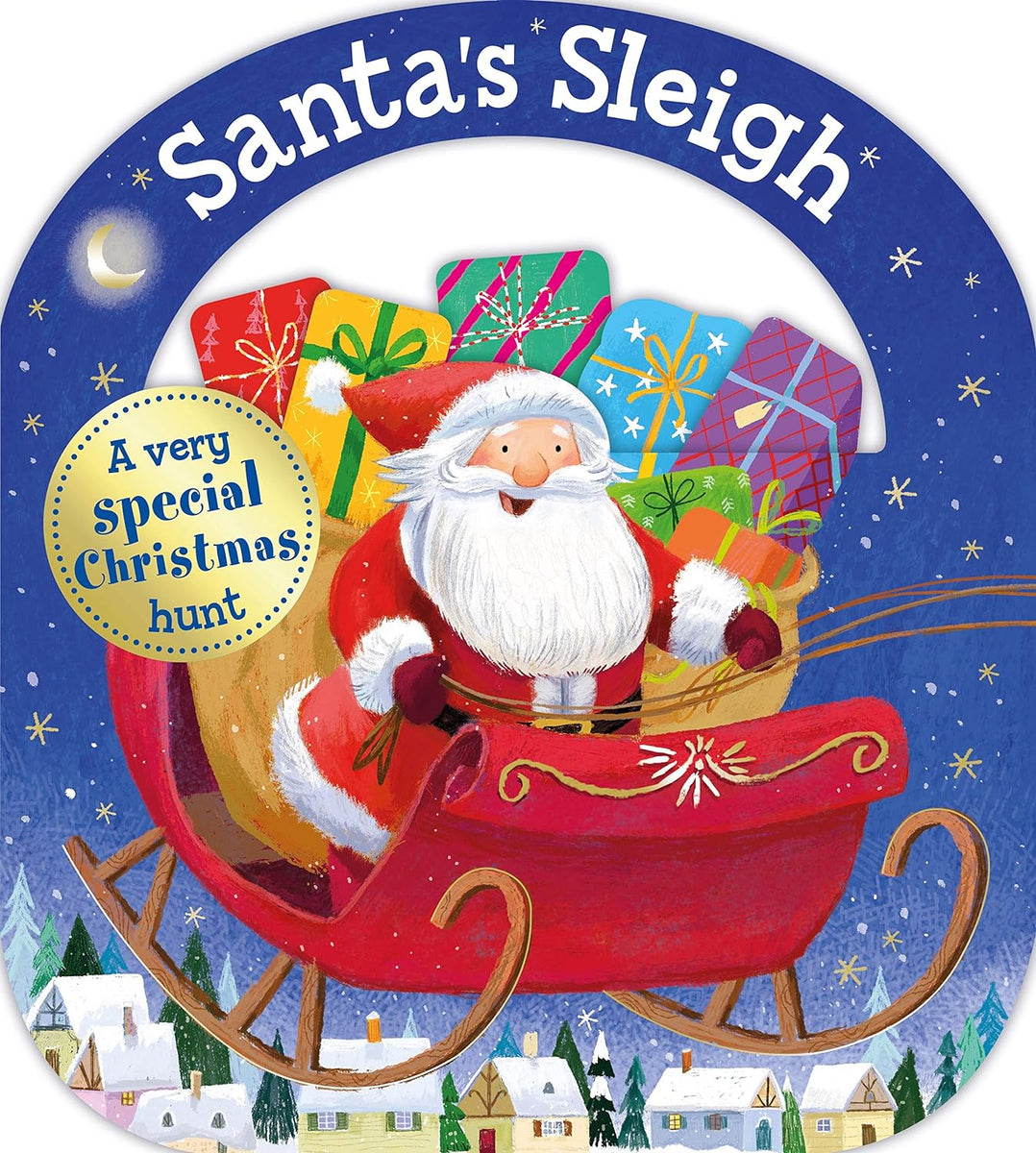 Carry-Along Tab Book: Santa`S Sleigh - Board book