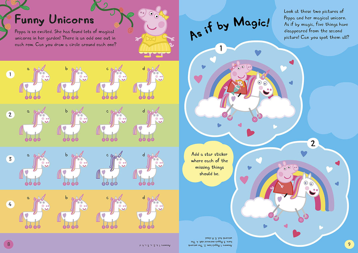 Peppa Pig: Peppa's Magical Friends Sticker Activity - Paperback
