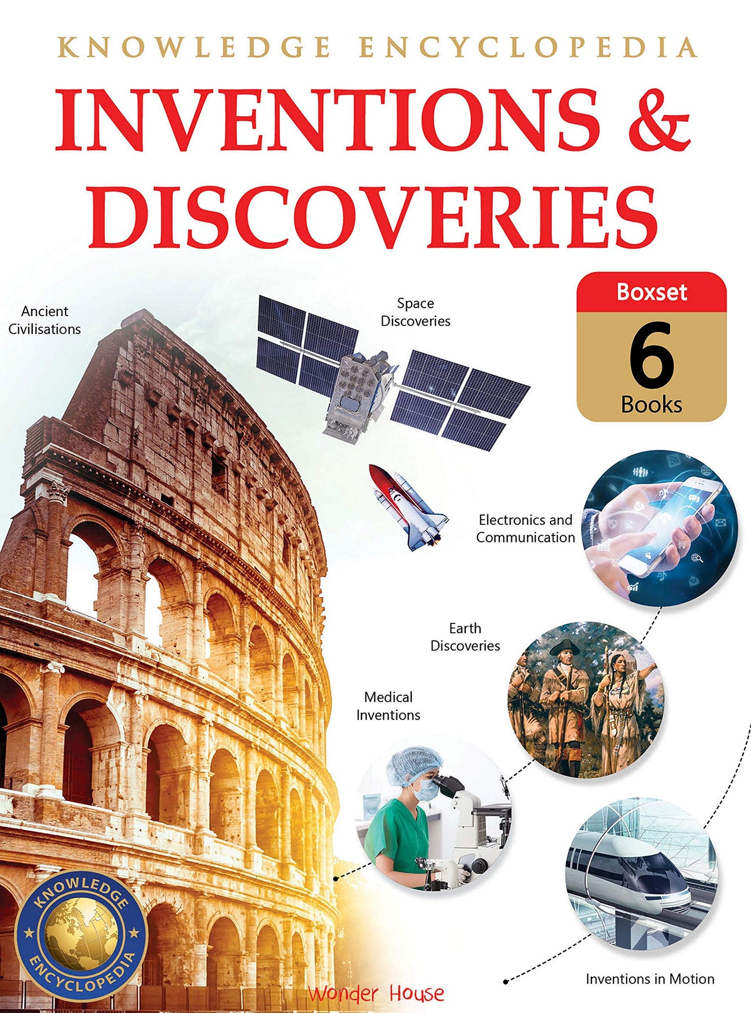 Inventions & Discoveries - Collection of 6 Books: Knowledge Enc...
