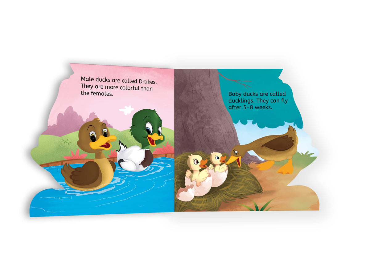 My First Shaped Book : Duck - Board Book