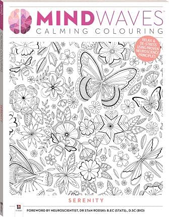 Mindwaves Calming Colouring: Serenity - Paperback