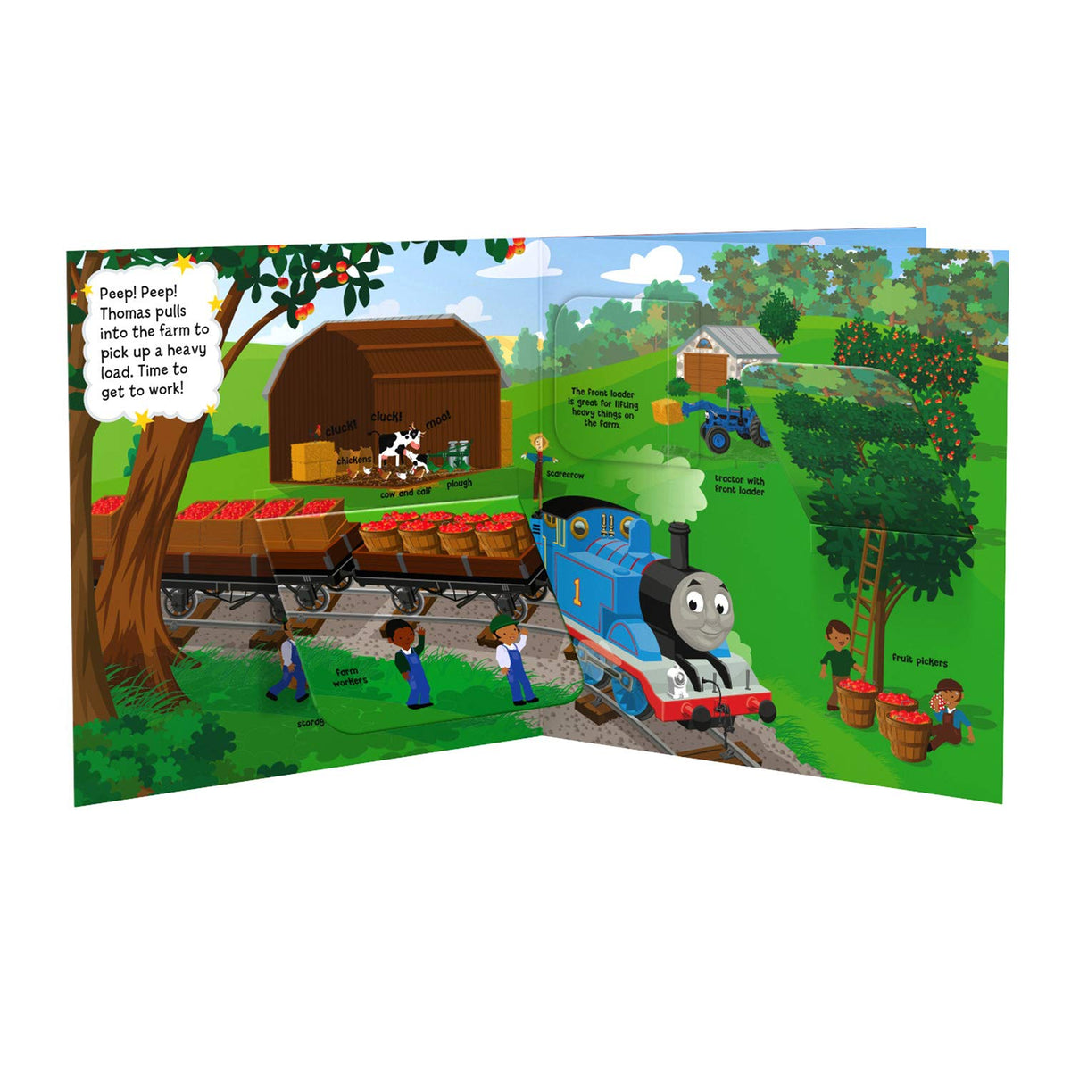 Thomas & Friends Busy Engines Lift-the-Flap Book