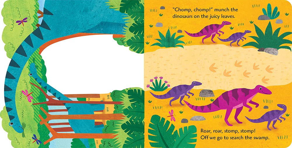 Push and Play : Dinosaur Stomp! - Board Book