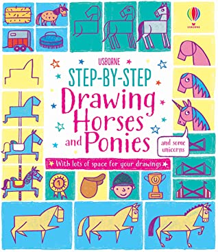 Usborne : Step-By-Step Drawing Horses and Ponies - Paperback