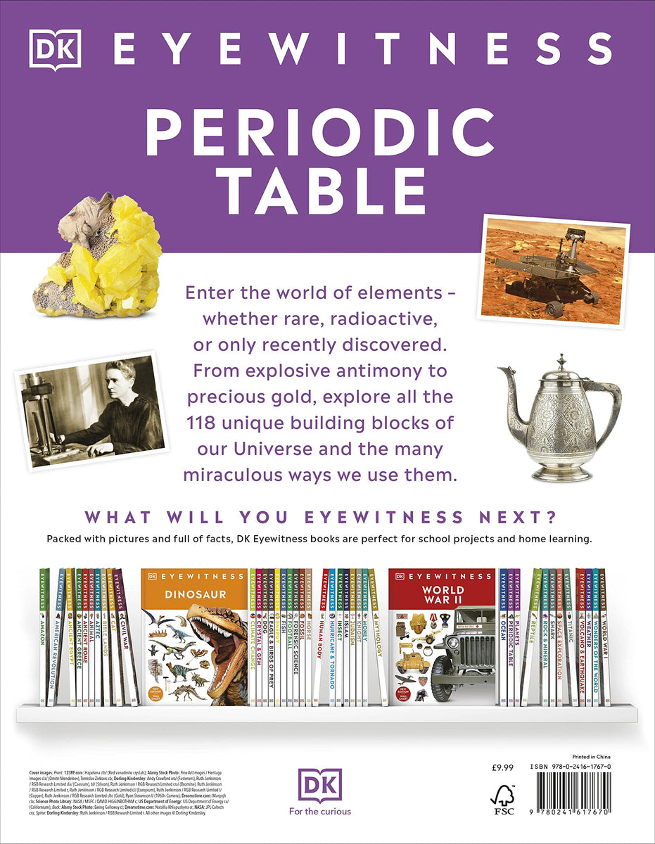 Periodic Table (Eyewitness) (Dk Eyewitness) - Hardback