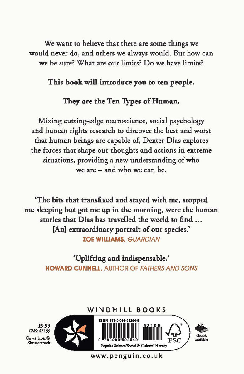The Ten Types of Human : Who We Are and Who We Can Be - Paperback