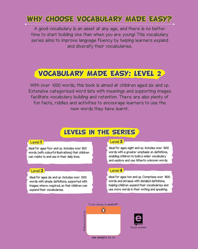 Vocabulary Made Easy Level 2 - Paperback
