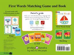 Alphaprints First Words Matching Set