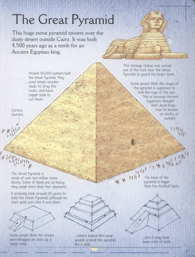 Usborne See Inside Famous Buildings - Hardback