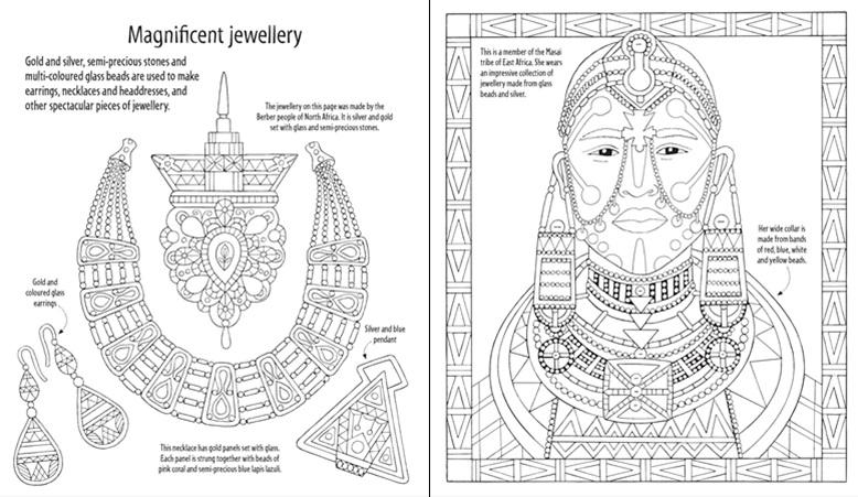 African Patterns to Colour - Paperback