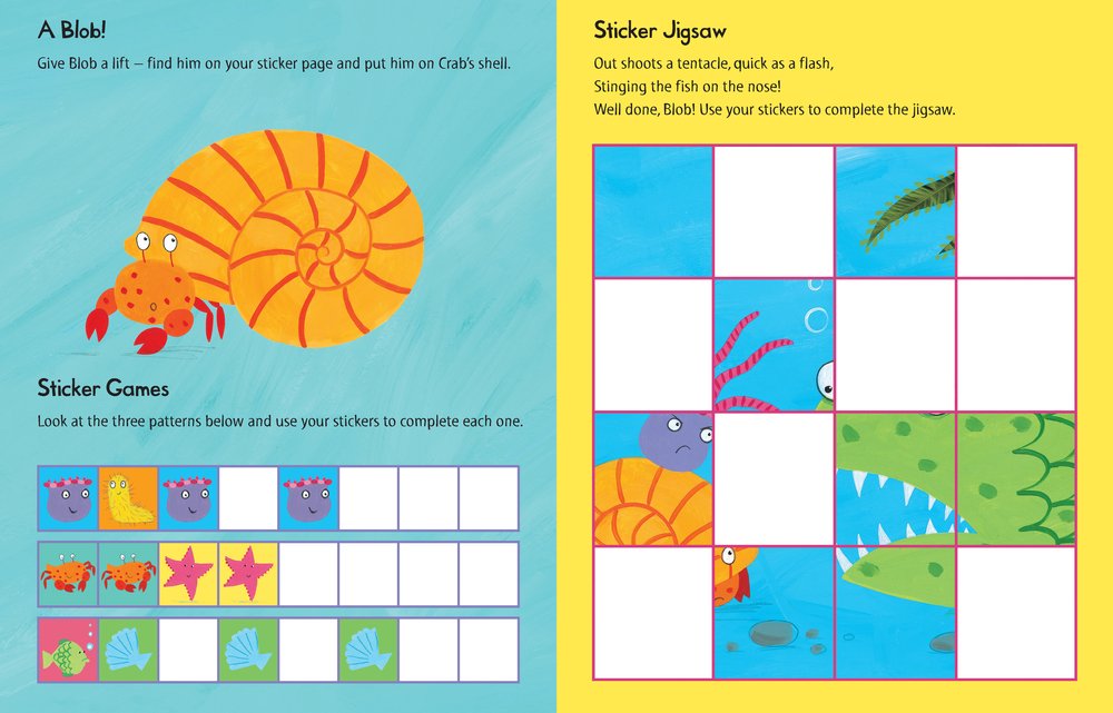 Sharing a Shell Sticker Book - Paperback